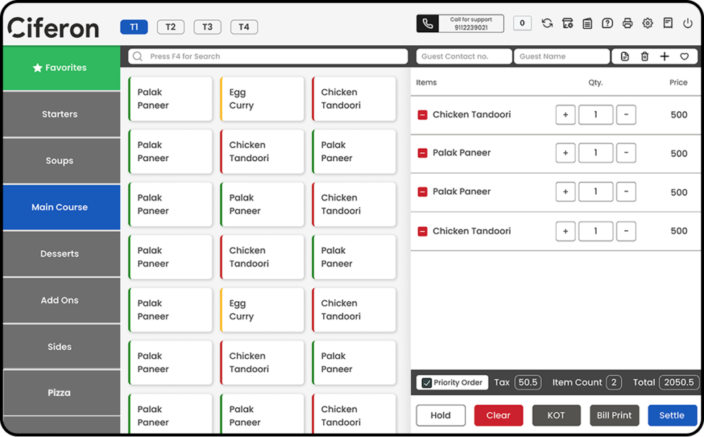 Restaurant POS and Management Software | Ciferon
